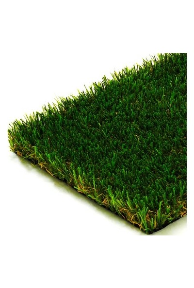 Hobbyhane Suni Çim Halı Serisi Yüksek Dokulu Kalın Çim Yeşil 20 mm En 4 mt