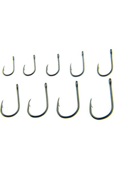 Eagle Claw 100 Adet 10 Boy Çapraz Olta Iğnesi Kutulu