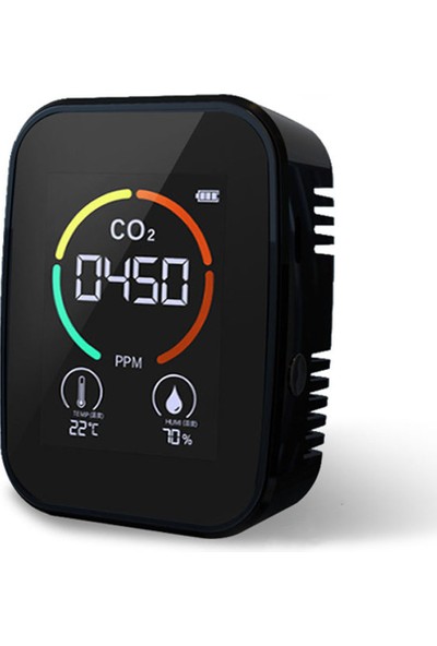 Lixada Çok Fonksiyonlu 3in1 Co2 Ölçer Dijital Sıcaklık Nem (Yurt Dışından)