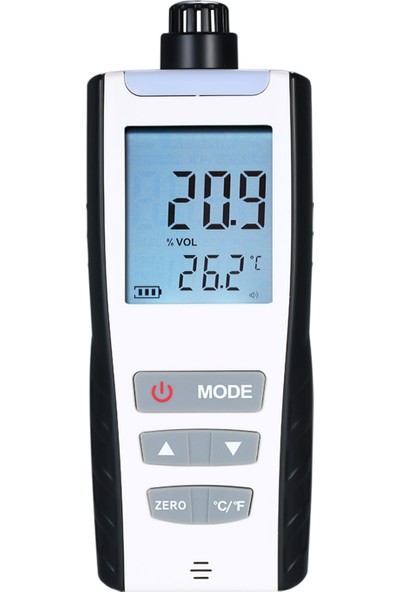 Lixada LCD Ekranlı Oksijen Konsantrasyonu Dedektörü Taşınabilir Hava Oksijen Içeriği Test Cihazı (Yurt Dışından)