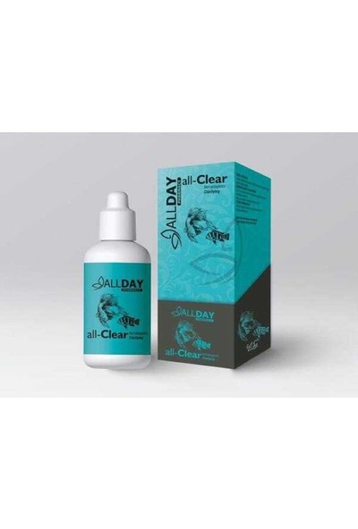 Allday All-Clear Akvaryum Su Berraklaştırıcı 50 ml