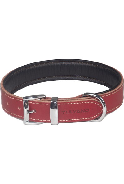 Tulyano Classic Softlu Gerçek Deri El Yapımı Köpek Boyun Tasması Kırmızı Model 1 Large(3*47-56 Cm) Tulyano Classic Softlu Gerçek Deri El Yapımı Köpek Boyun Tasması Kırmızı Model 1 Large(3*47-56 Cm)
