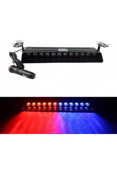 12 Ledli̇ Cam İçi̇ Çakar Vantuzlu Çakar Lamba 12 Ledli̇ Cam İçi̇ Çakar Vantuzlu Çakar Lamba