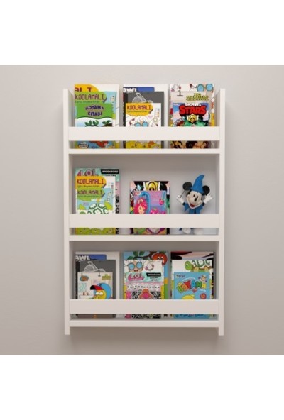 Çevik Polat Montessori Çocuk Odası Eğitici Kitaplık Rafı Çevik Polat Montessori Çocuk Odası Eğitici Kitaplık Rafı