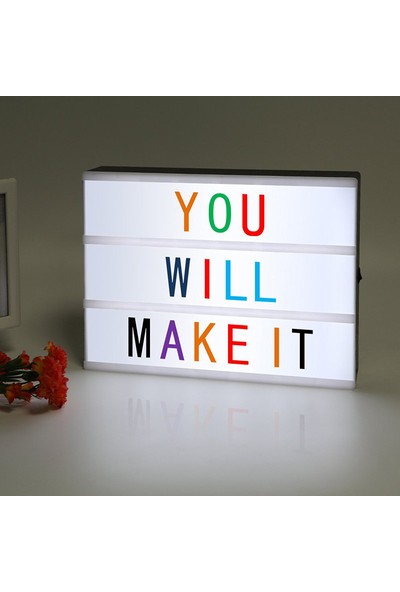 Şifa Büyük Boy Usb Ve Pilli A4 Işıklı Harfli Dekoratif Led Pano Lightbox Şifa Büyük Boy Usb Ve Pilli A4 Işıklı Harfli Dekoratif Led Pano Lightbox