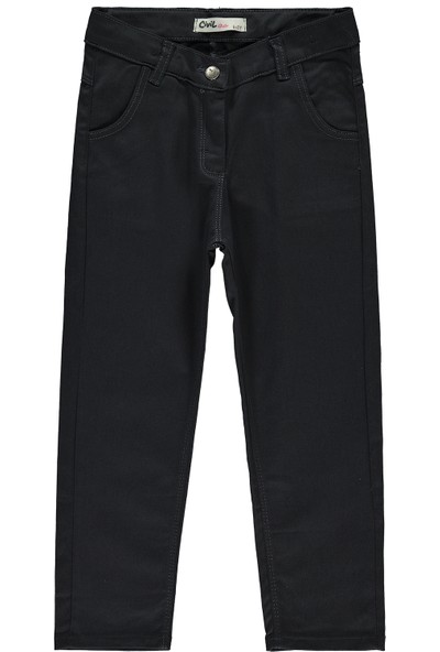 Civil Girls Kız Çocuk Pantolon 6-9 Yaş Gri