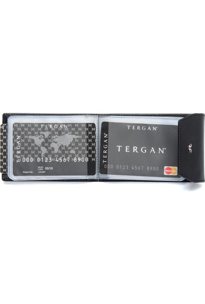 Tergan Siyah Unisex Kredi Kartlık 01193B06