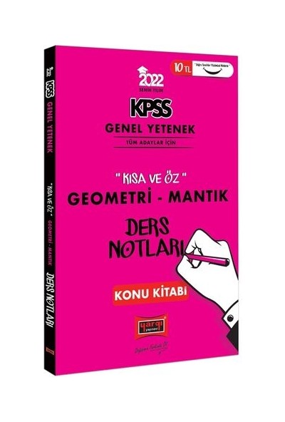 Yargı Yayınevi KPSS 2022 Lisans Genel Yetenek Geometri ve Sayısal Mantık Kısa ve Öz Ders Notları Yargı Yayınevi KPSS 2022 Lisans Genel Yetenek Geometri ve Sayısal Mantık Kısa ve Öz Ders Notları
