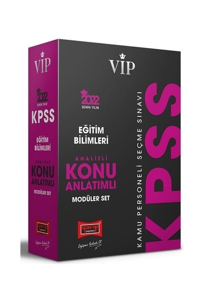Yargı Yayınevi KPSS 2022 VIP Eğitim Bilimleri Analizli Konu Anlatımlı Modüler Set Yargı Yayınevi KPSS 2022 VIP Eğitim Bilimleri Analizli Konu Anlatımlı Modüler Set