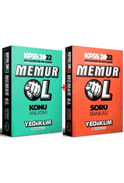 Yediiklim Yayınları 2022 KPSS Ortaöğretim Ön Lisans Memur Ol Konu Anlatımı + Soru Bankası Yediiklim Yayınları 2022 KPSS Ortaöğretim Ön Lisans Memur Ol Konu Anlatımı + Soru Bankası