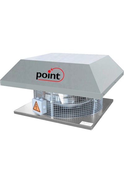 Point P-Cf 400 Yatay Atışlı Radyal Çatı Fanı