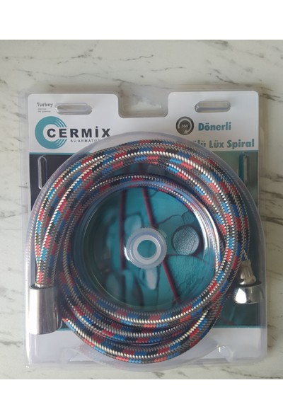 Timbrado Cermix - Lüx Spiral Duş Hortumu 150 cm