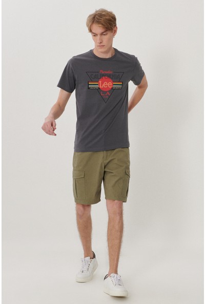 Lee Regular Fit Normal Bel Kargo Şort