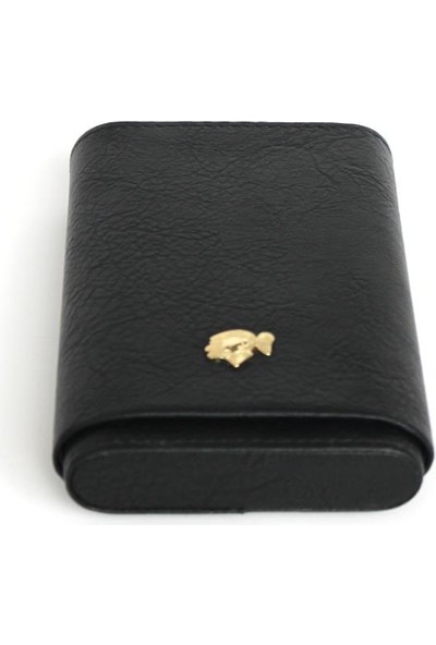 Cohiba Siyah Deri Puro Kılıfı