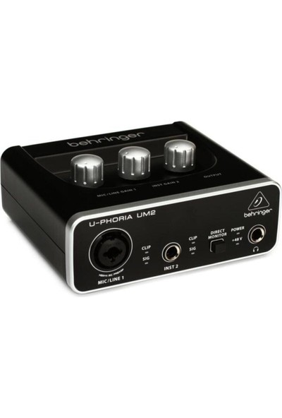 Behringer Um2 Tek Kanal Ses Kartı Behringer Um2 Tek Kanal Ses Kartı