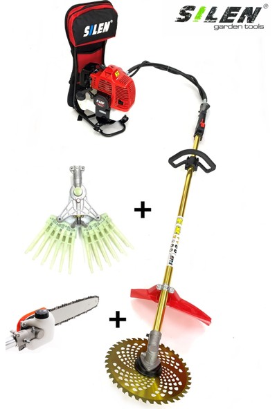 Silen Garden Tools Sırt Tırpan + Zeytin Hasat + Dal Budama Makinesi 3.2kw 4.6hp Silen Garden Tools Sırt Tırpan + Zeytin Hasat + Dal Budama Makinesi 3.2kw 4.6hp
