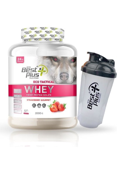 Bpn Eco Tactical Whey Protein Tozu Çilek 2000 gr