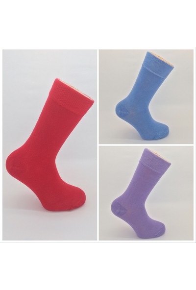 Walkx Home Kadın Bambu 3 Adet. Lycra 36-40 (Çok Renkli)