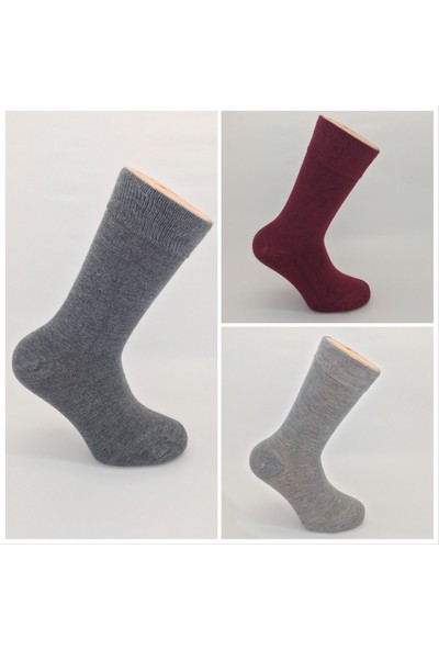 Walkx Home Kadın Bambu 3 Adet. Lycra 36-40 (Çok Renkli)