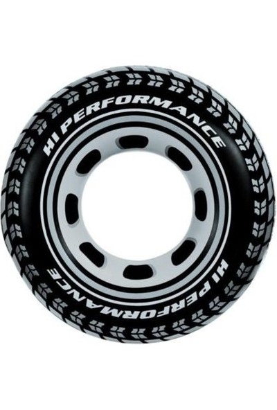 intex Siyah Intex Şişme Havuz Deniz Simidi 9+ Yaş Üstü Intex