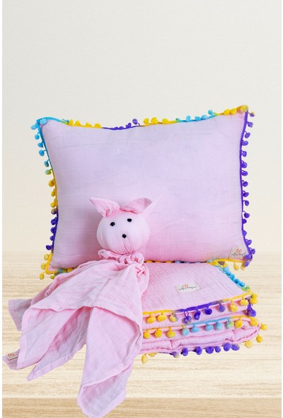 Zeliha Baysan Ponponlu Uyku Seti