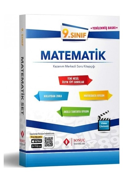 Sonuç Yayınları 9. Sınıf Matematik Seti
