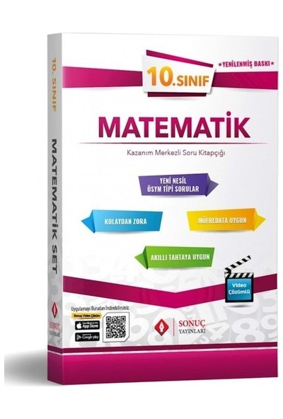 Sonuç Yayınları 10. Sınıf Matematik Seti