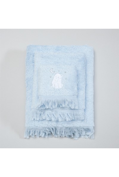 Chakra North Star El Havlusu 30X50 cm Mavi