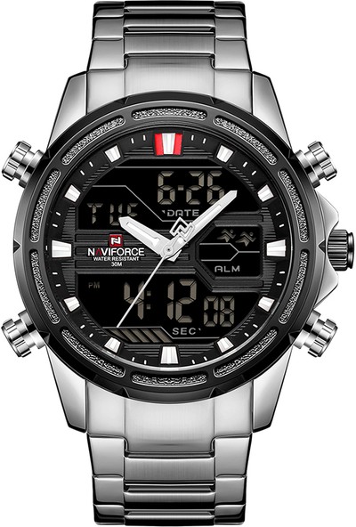 Naviforce NF9138S Çift Ekran 2 Hareket Kuvars Dijital (Yurt Dışından) Naviforce NF9138S Çift Ekran 2 Hareket Kuvars Dijital (Yurt Dışından)