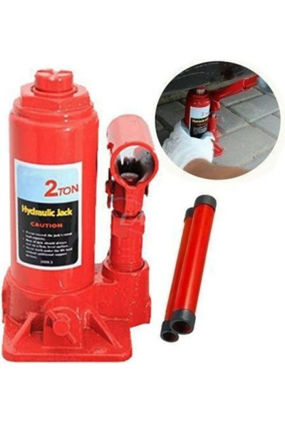 Morponi 2 Ton Tüv Onaylı Hidrolik Şişe Kriko Kolay Araç Krikosu Morponi 2 Ton Tüv Onaylı Hidrolik Şişe Kriko Kolay Araç Krikosu