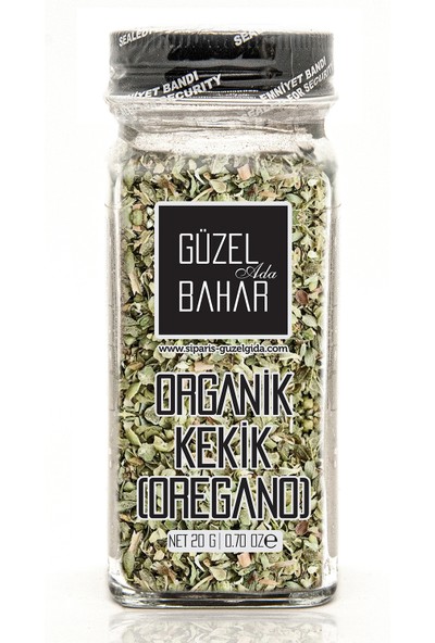 Güzel Ada Gıda Organik Dağ Kekiği 20 gr Güzel Ada Gıda Organik Dağ Kekiği 20 gr