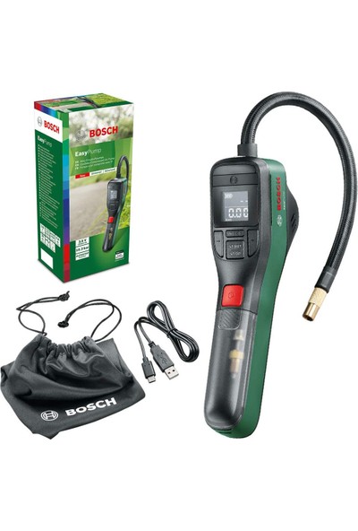 Bosch Easy Pump Akülü Hava Kompresörü Bosch Easy Pump Akülü Hava Kompresörü