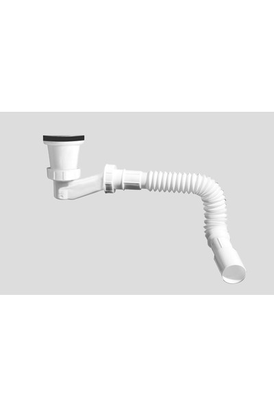 Yapıtaşı Duş Teknesi Gider Sifonu Körüklü Yapıtaşı Duş Teknesi Gider Sifonu Körüklü