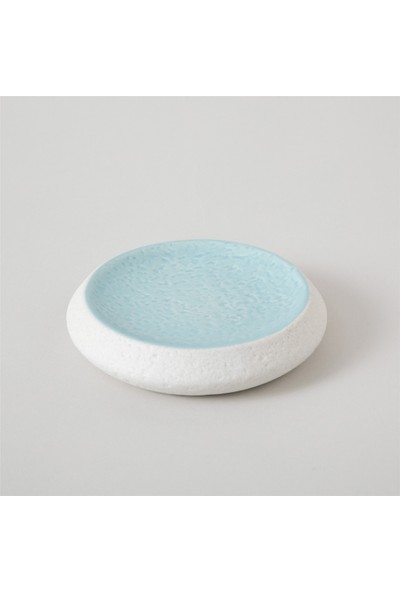 Chakra Nala Sabunluk 12X12 cm Beyaz/aqua Chakra Nala Sabunluk 12X12 cm Beyaz/aqua