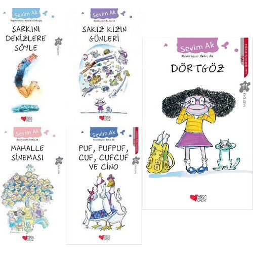 Sevim Ak 5 Kitap Set-2 / Şarkını Denizlere Söyle - Sakın Kitabı