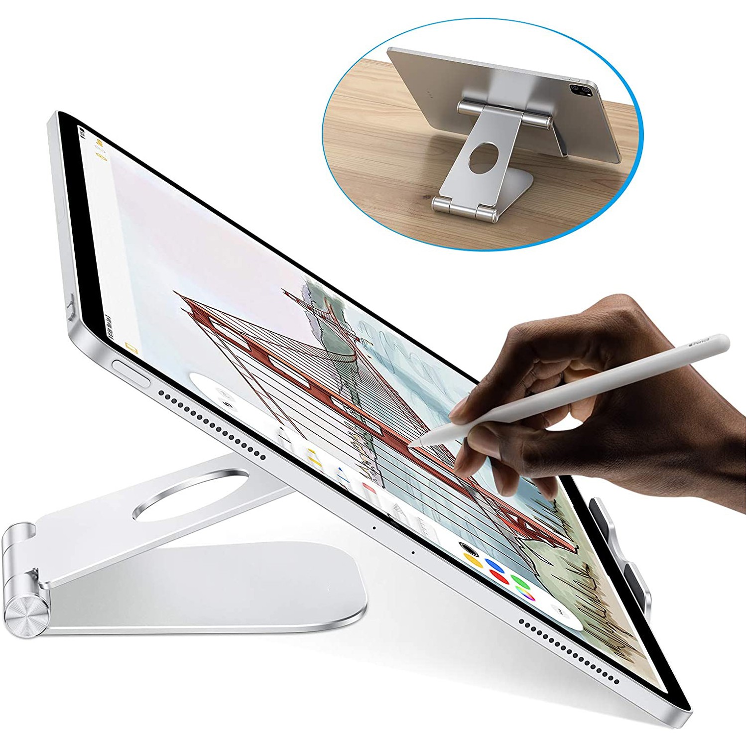 Idock T4-2 Alüminyum Açısı Ayarlanabilir Büyük iPad Tablet Fiyatı