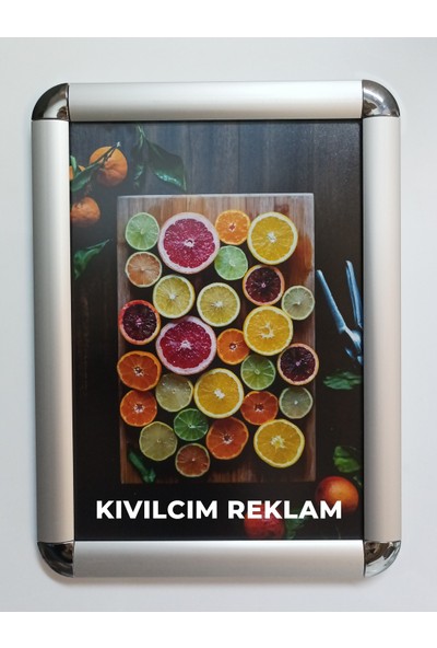 Kıvılcım Plastik ve Reklam Ürünleri 10´lu Paket Alüminyum Rondo Çerçeve Kıvılcım Plastik ve Reklam Ürünleri 10´lu Paket Alüminyum Rondo Çerçeve
