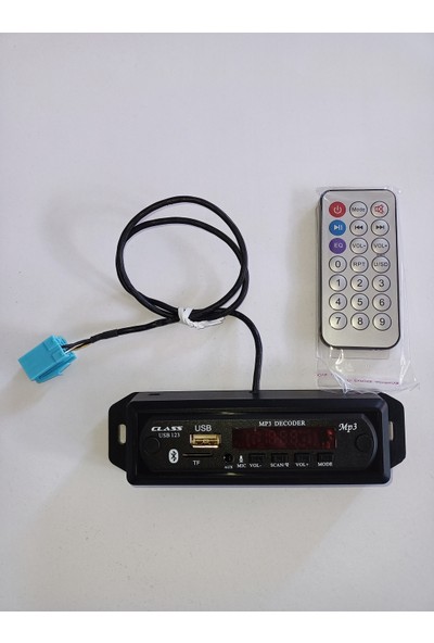 Class Fıat Bosch Marka Teypler Için Aux USB Bluetooth Modül Class Fıat Bosch Marka Teypler Için Aux USB Bluetooth Modül