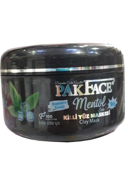 Pakface Kil Maskesi Mentol Özlü 700GR