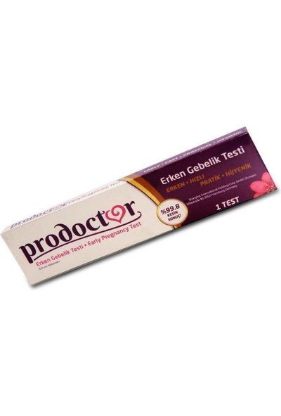 Prodoctor Erken Hamilelik Testi Prodoctor Erken Hamilelik Testi