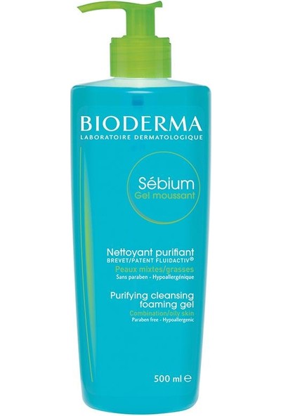Bioderma Sebium Foaming Cilt Temizleme Jeli 500 ml Bioderma Sebium Foaming Cilt Temizleme Jeli 500 ml