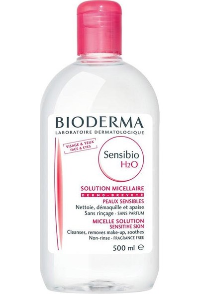 Bioderma Sensibio H2O Yüz ve Makyaj Temizleme Suyu 500 ml