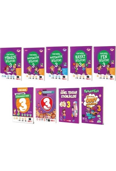 Kırmızı Beyaz 3. Sınıf Yeni Nesil Bilgin Süper Plus Set 9 Kitap Yeni 2022 Kırmızı Beyaz 3. Sınıf Yeni Nesil Bilgin Süper Plus Set 9 Kitap Yeni 2022