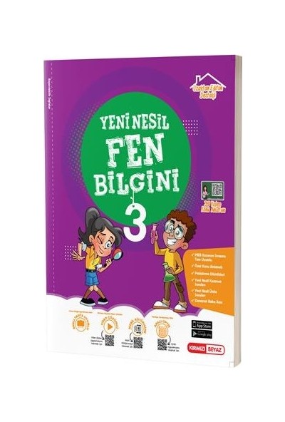 Kırmızı Beyaz 3. Sınıf Yeni Nesil Fen Bilgini Yeni 2022 Kırmızı Beyaz 3. Sınıf Yeni Nesil Fen Bilgini Yeni 2022