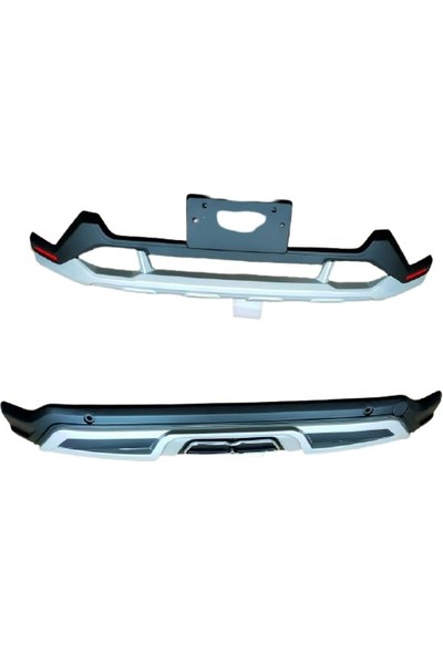 Auto Gp Hyundai Kona Ön Arka Tampon Koruması Difüzör Auto Gp Hyundai Kona Ön Arka Tampon Koruması Difüzör