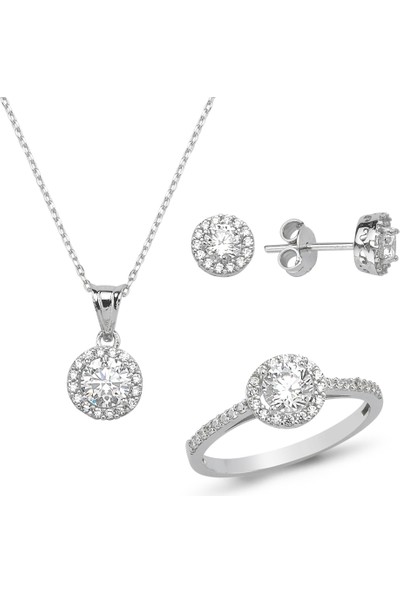 Moserini Mos Altın 3'lü Altın Tek Taş Set(5gr-Kolye-Küpe-Yüzük) Moserini Mos Altın 3'lü Altın Tek Taş Set(5gr-Kolye-Küpe-Yüzük)