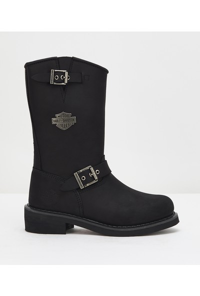 Harley Davidson Workers 292 Black // Nubuk