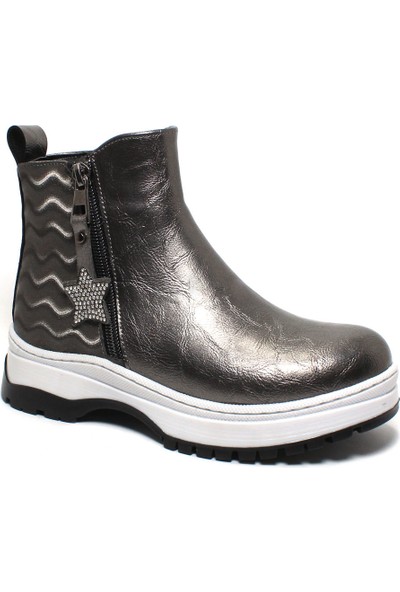 İnci Moda Sıcak Astar Trekking Kaymaz Taban Çok Rahat Çok Hafif Platin Çocuk Bot İnci Moda Sıcak Astar Trekking Kaymaz Taban Çok Rahat Çok Hafif Platin Çocuk Bot