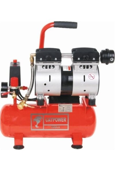 Catpower 1109-SESSİZ & Yağsız Kompresör 9 Litre Catpower 1109-SESSİZ & Yağsız Kompresör 9 Litre