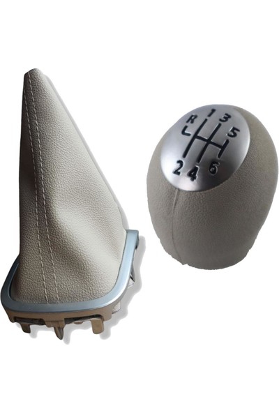 Otozet Renault Megane 3 Vites Körüğü ve Topuzu Set Bej Renk 969357290R Otozet Renault Megane 3 Vites Körüğü ve Topuzu Set Bej Renk 969357290R